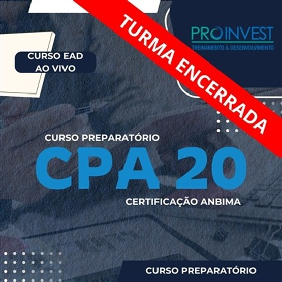 Curso Preparatório ANBIMA CPA 20